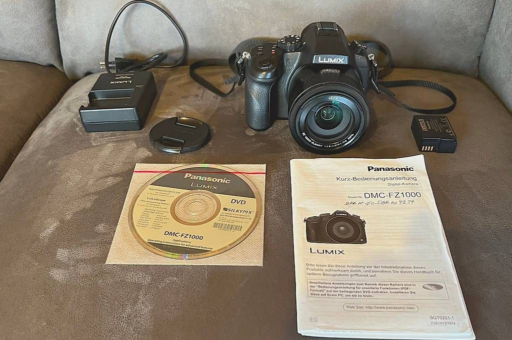 Panasonic DMC-FZ1000 Superzoom (25 - 400 mm), 1-Zoll-Sensor (Gebraucht ...