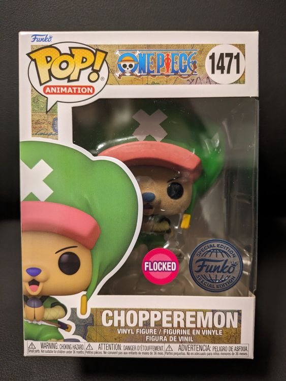 Funko Pop! One Piece - Chopperemon #1471 Flocked (Neu und ...