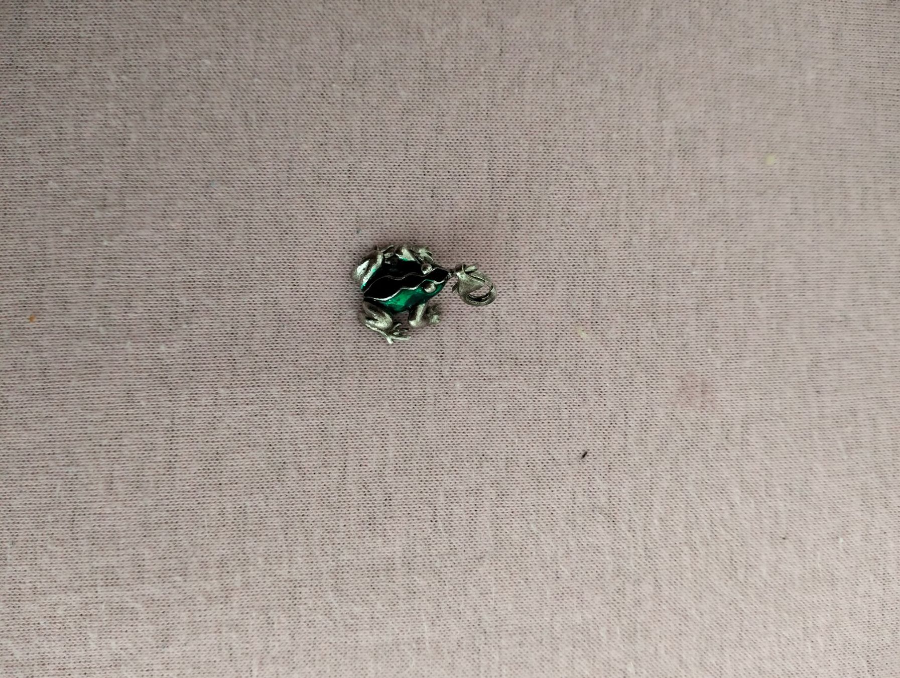 Original Swarovski Froschanhänger aus Metall (Gebraucht) in Rickenbach ...