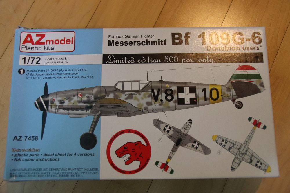 AZ Model Kits 1:72 Messerschmitt Bf 109 G-6 | Kaufen auf Ricardo