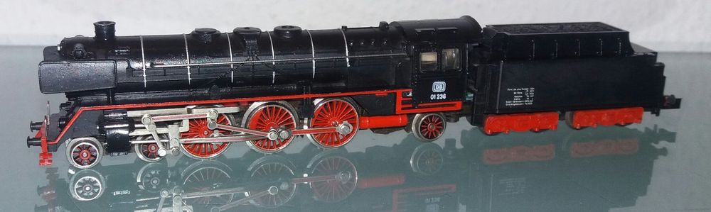 MINITRIX 51 2100 - DAMPFLOK BR 01 236 DB **E M S** OVP (Gebraucht) in ...