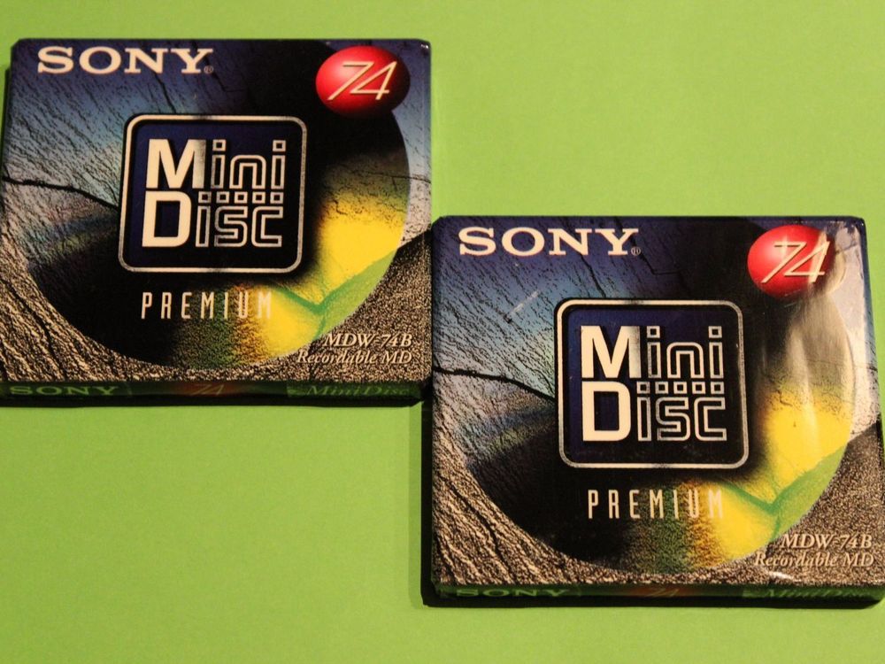 2 PREMIUM SONY MINI-DISC OVP!!!!!!!!!!!! | Kaufen auf Ricardo