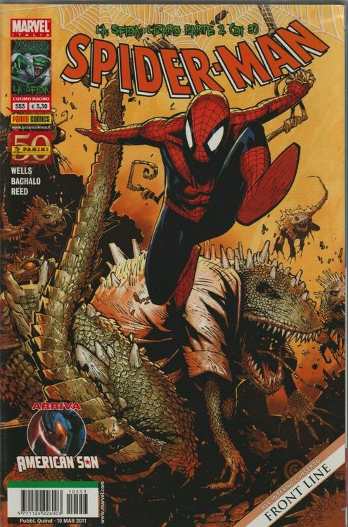 Marvel comics Italian ed SPIDER MAN # 553 LA SFIDA : LIZARD (Gebraucht ...