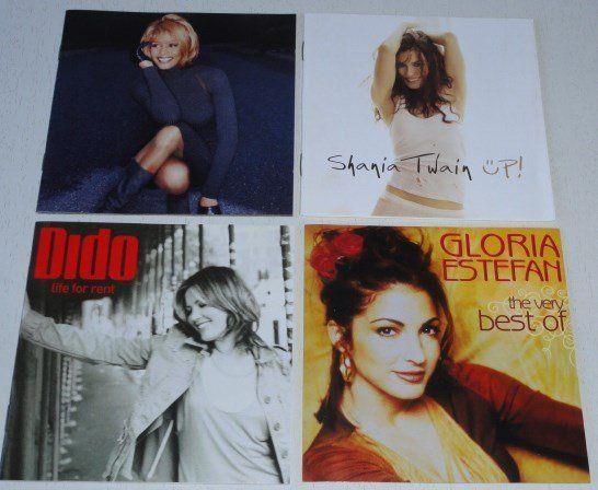 4CDs- Whitney Houston, Gloria Estefan, Shania Twain-double & (D ...