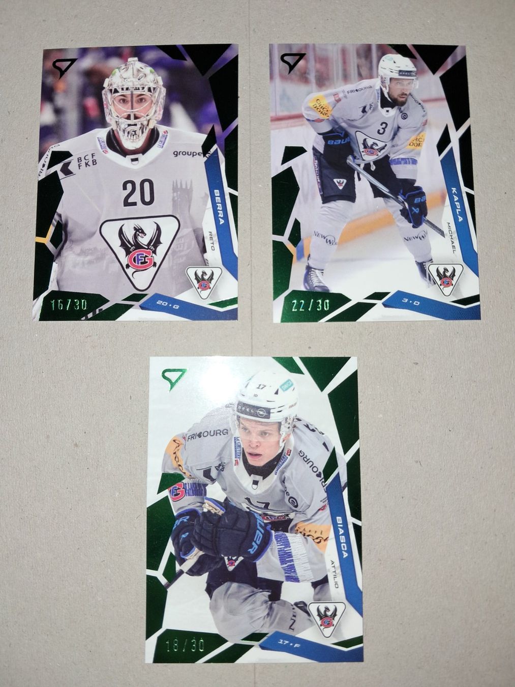 Sportzoo 2025/26, HC Fribourg-Gottéron, Parallel Grün, x/30 (Neu ...