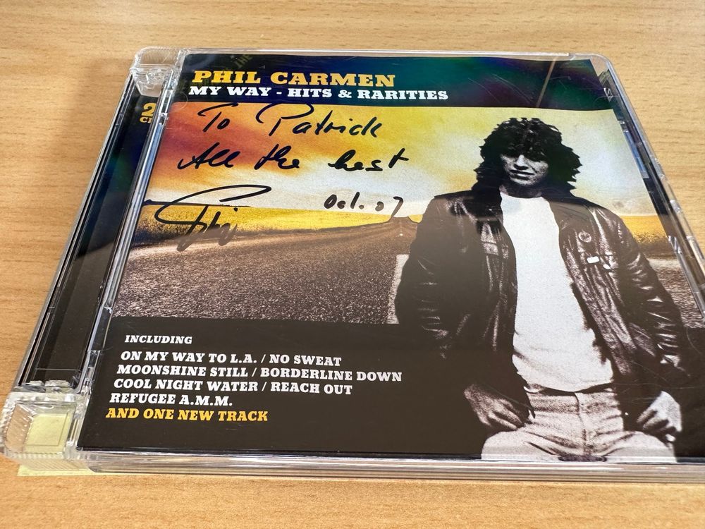 Phil Carmen – My Way - Hits & Rarities - 2 CD - Signiert (Gebraucht) in für CHF 18.5 – mit ...