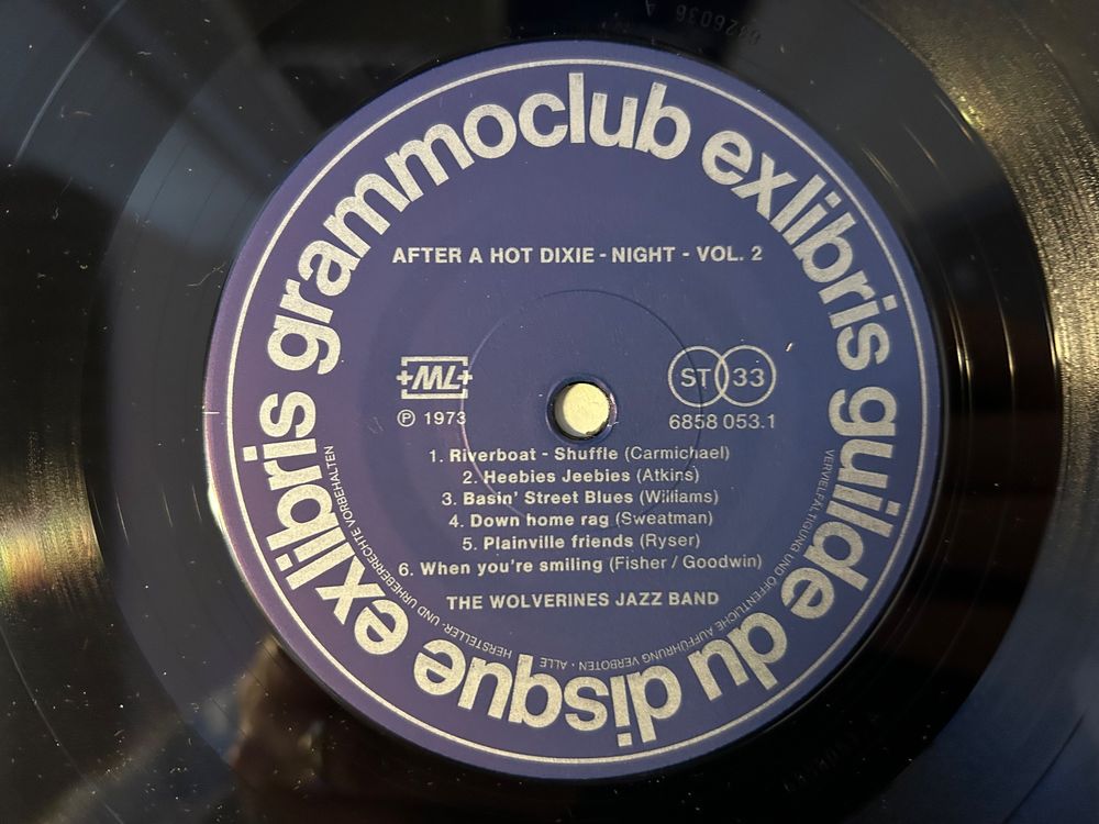 Vintage Jazz Schallplatte Wolverines, Ex Libris, Top Zust... (Gebraucht ...