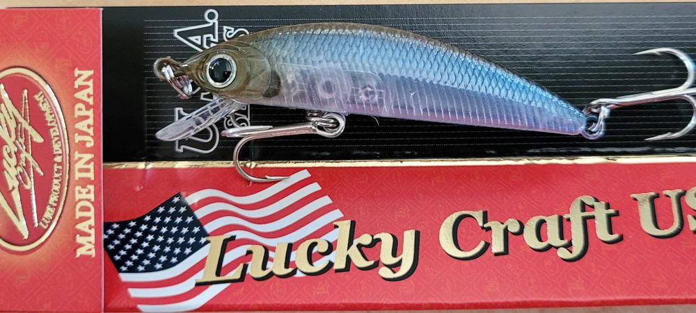 Lucky Craft Humpback Minnow 50SP - Ghost Minnow | Kaufen auf Ricardo