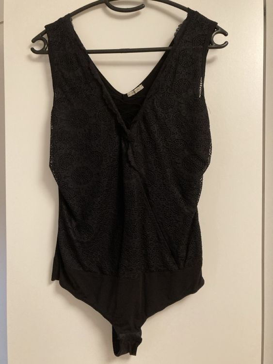 Schwarzer Body mit Spitze von Intimissimi Gr. M (Gebraucht) in ...
