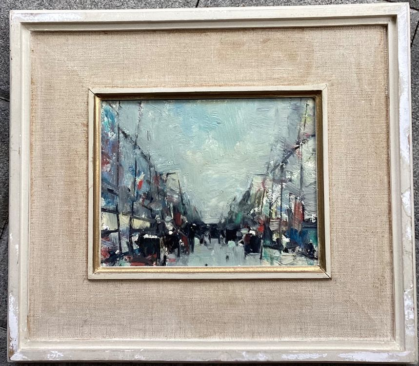 Walter Emil MÜLLER (1896-1983) Hafen Szene Gemälde (Gebraucht) in Root für CHF 65 – mit ...