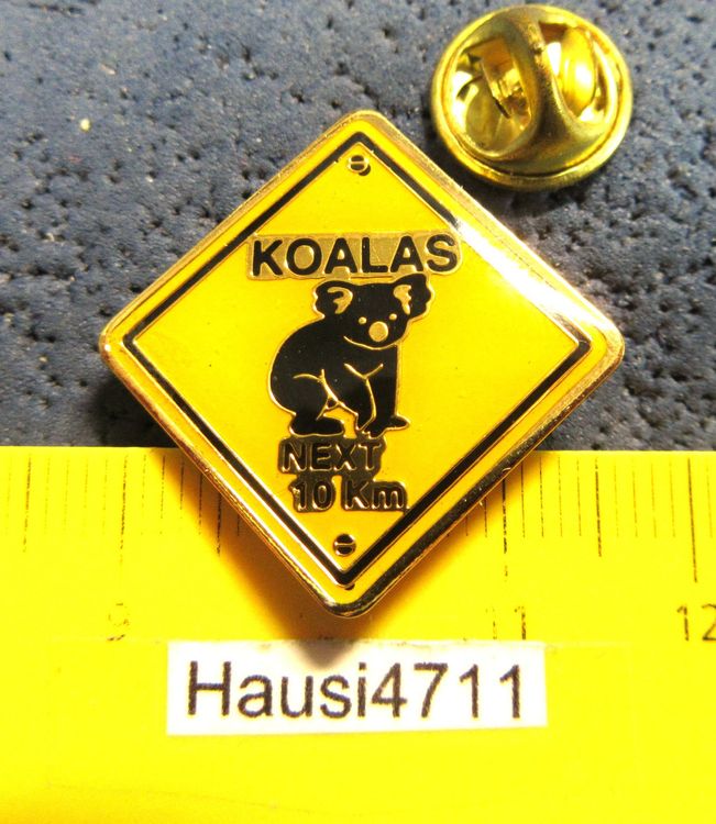 PIN AUSTRALIA AUTO-MOTO STARSSENSCHILD KOALAS NEXT 10km gold | Kaufen auf Ricardo