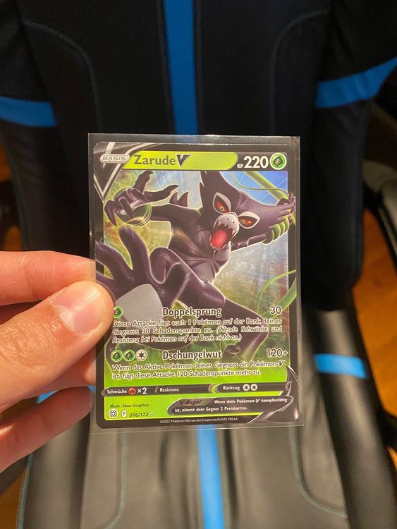 Pokemon Karte Zarude V 016/172 | Kaufen auf Ricardo