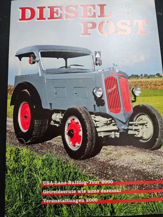 Diesel Post 4/00 Hürlimann D 500 HCS Lanz USA Neuseeland xb (Gebraucht ...