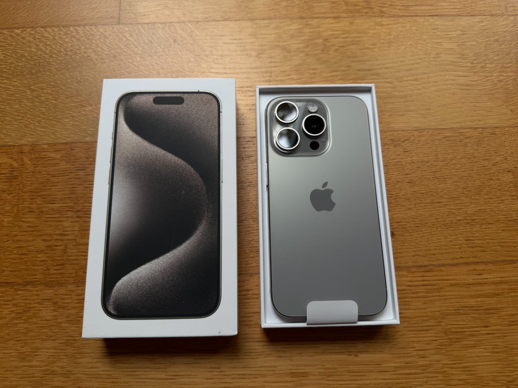 📱 iPhone 15 Pro 256 GB – Natural Titanium (Gebraucht) in Zug für CHF 533 – mit Lieferung auf ...