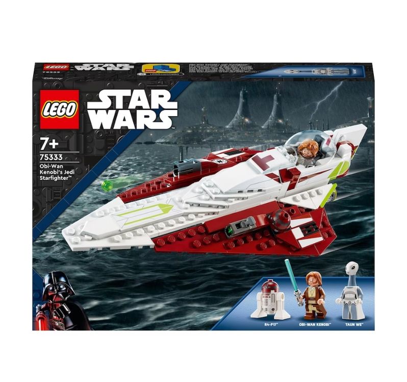 Lego - Star Wars - 75333 - Obi-Wan Kenobis Jedi Starfighter | Kaufen ...