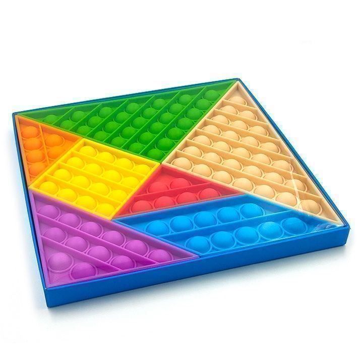 Push Pop Tangram, Poppit, Pop it, Popit (Neu und originalverpackt) in ...