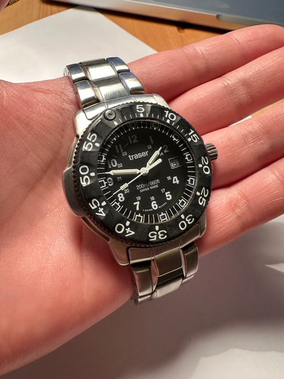 Traser Armbanduhr – Modell 3H mbm (Gebraucht) in Basel für CHF 60 – mit ...