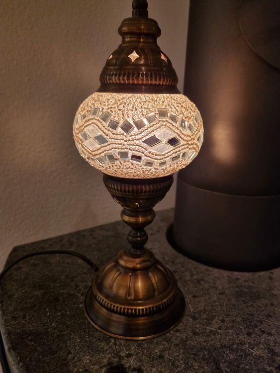 Orientalische Lampe, Mosaik Lampe, Tischlampe (Gebraucht) in Wiesendangen für CHF 31.5 – mit ...