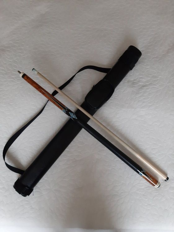 Billard Queue Players braun navy schwarz | Kaufen auf Ricardo