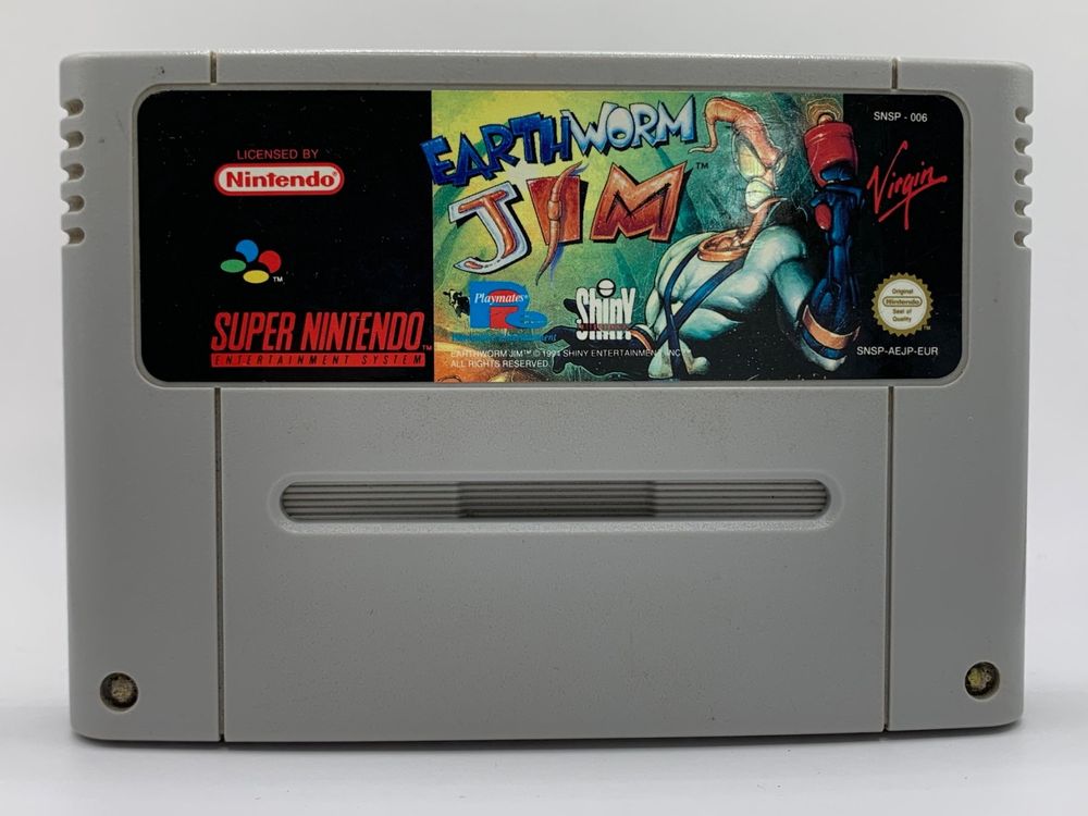 Earthworm Jim - Nintendo SNES - Getestet (Gebraucht) in Ostermundigen ...