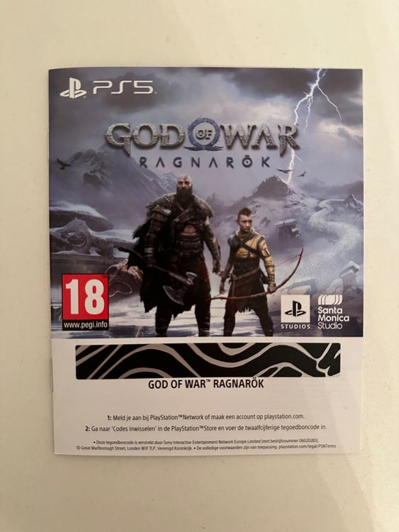 PS5 - God of War Spiel (Gow) - NEU! (Neu und originalverpackt) in ...