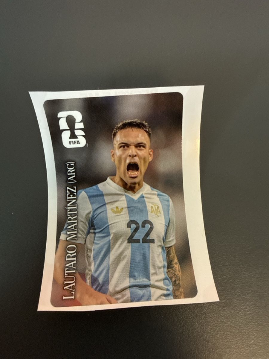 Lautaro Martinez World cup 2026 Panini Coca Cola Sticker (Nuovo ...