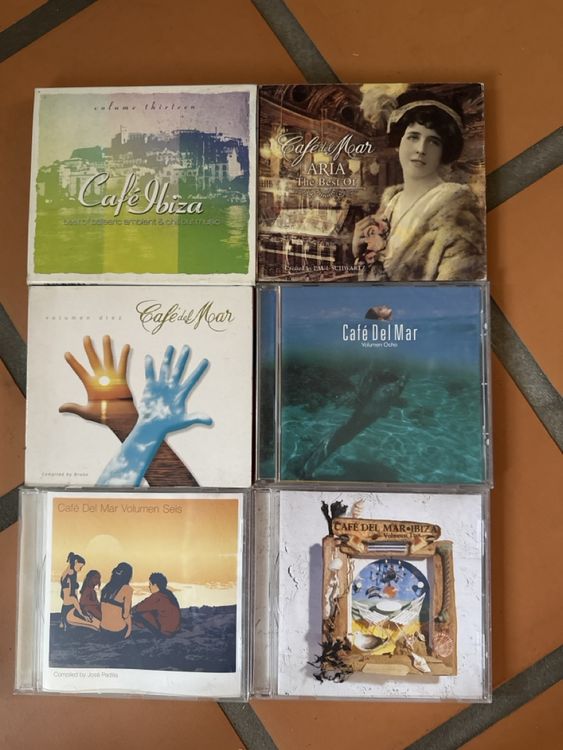 Cafe del Mar - Ibiza Chillout CDs - Top Zustand! (Gebraucht) in ...