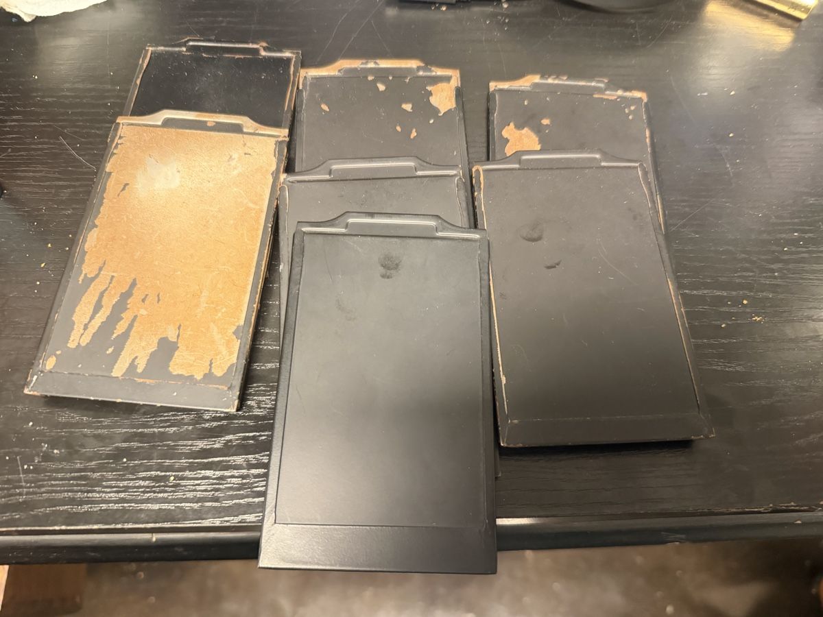 Vintage 4x5 Film Holders - Seven, Used, Great Value! (Gebraucht) in ...