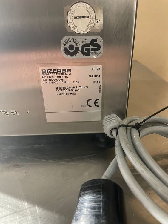 Bizerba Bandsäge (Gebraucht) in Rupperswil für CHF 2200 – nur Abholung auf Ricardo kaufen