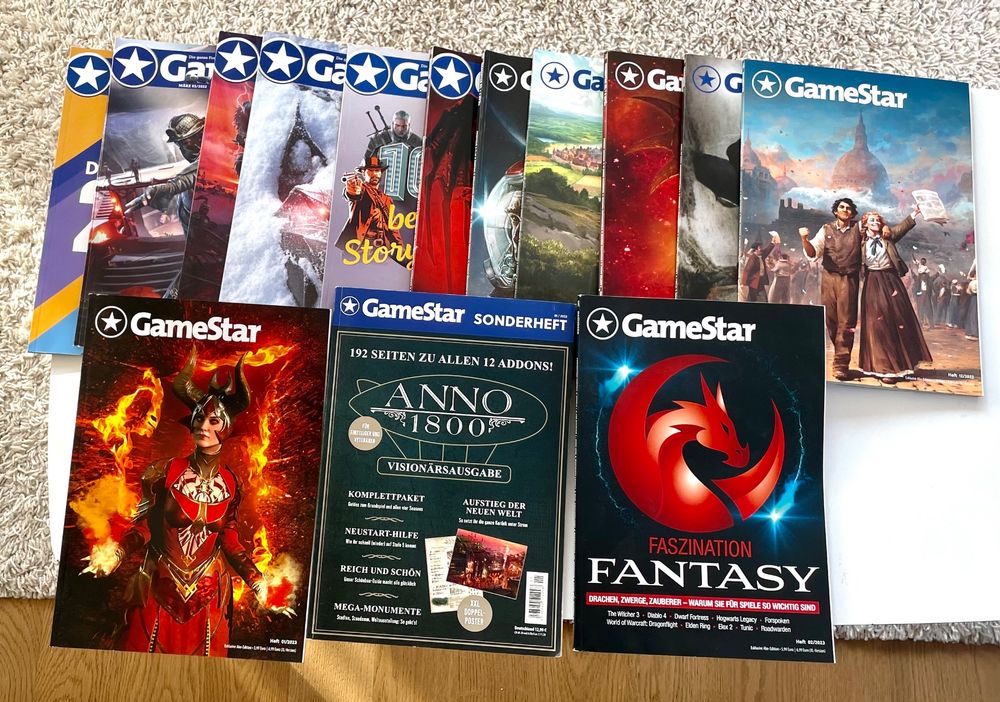 GameStar Magazine Sammlung + 2x Sonderheft (Gebraucht) in Sargans für ...