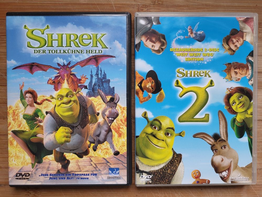 Shrek 1 + 2 (Gebraucht) in Therwil für CHF 2 – mit Lieferung auf ...