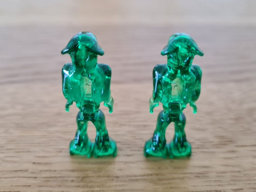 2x LEGO Mars Mission Alien Minifigures Minifiguren 2008 (Gebraucht) in ...