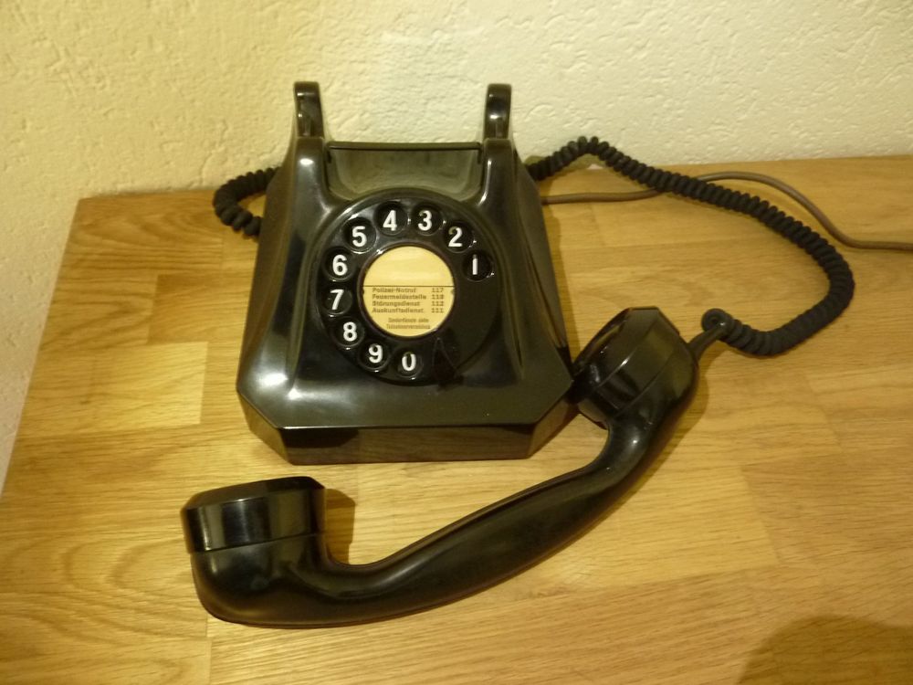 Telefon Bakelit Gfeller Autophone Tf3-39-205 Anschluss Neu (Gebraucht ...