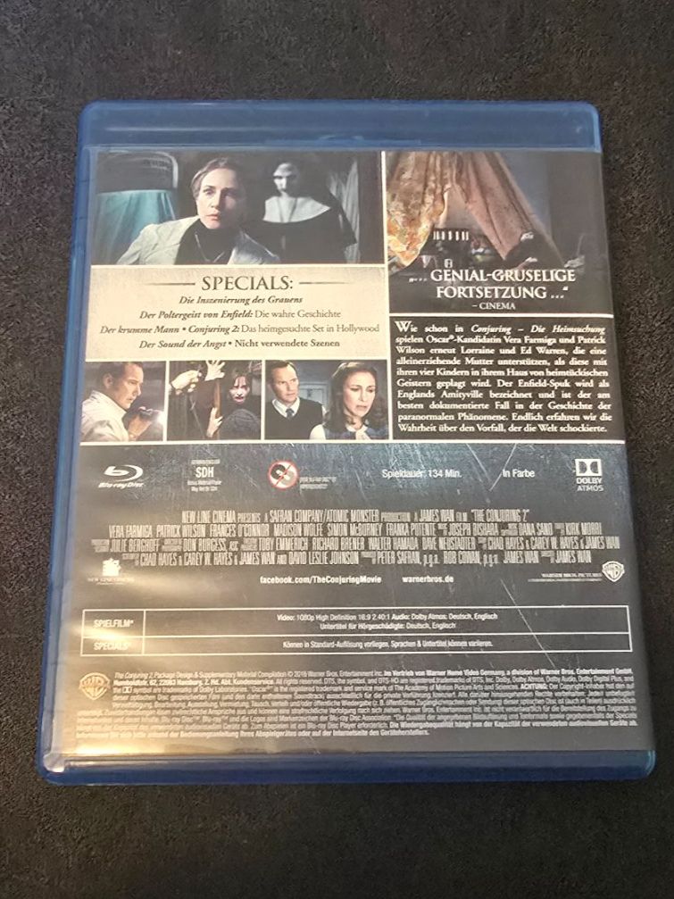 Conjuring 2 Blu-ray - Horrorfilm (Gebraucht) in Rotkreuz für CHF 5 ...
