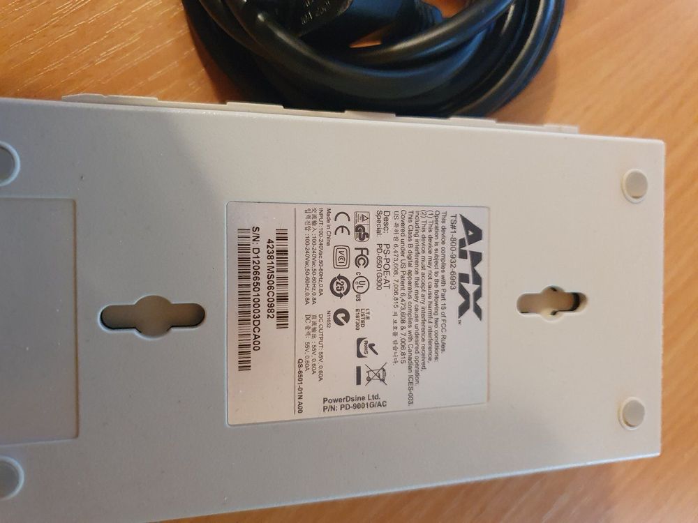 AMX PoE Injector (Gebraucht) in Langnau am Albis für CHF 25 – mit ...