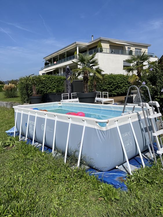 INTEX Pool 4x2m für Garten, Balkon, Terrasse (Gebraucht) in jona für ...