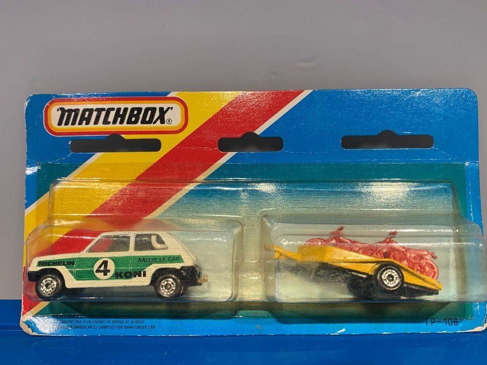 Set Matchbox TP 106 1983 Renault 5 Moto | Kaufen auf Ricardo