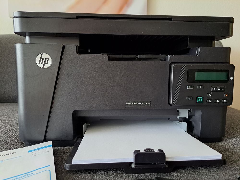 HP LaserJet Pro M125nw MFP (Laser, s/w) | Kaufen auf Ricardo