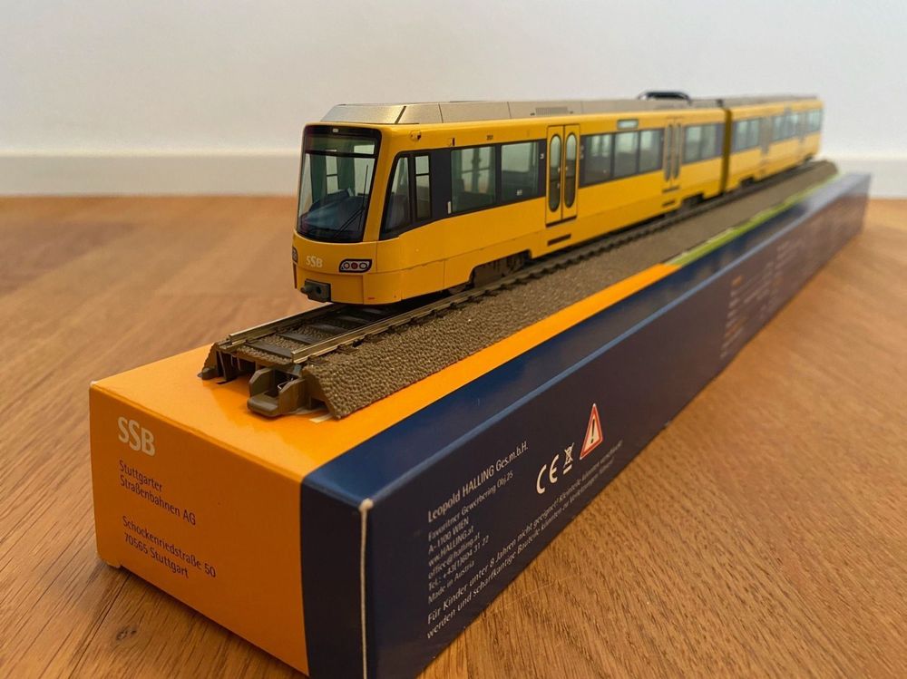 Stuttgarter Strassenbahn DT8.12 SSB 1:87 (Gebraucht) in Evilard für CHF 119 – mit Lieferung auf ...