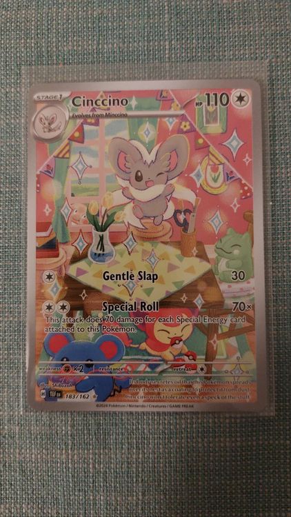 Cinccino Illustration Rare Temporal Forces | Kaufen auf Ricardo