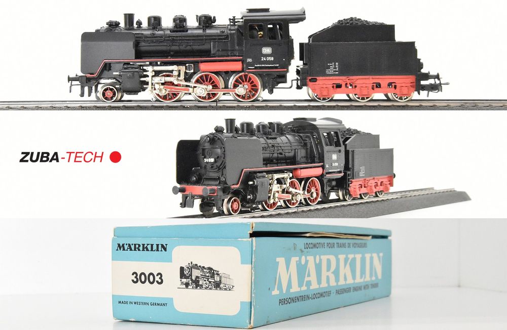 Märklin 3003 Dampflok BR 24 der DB, H0 WS Analog mit OVP (Gebraucht) in St. Gallen für CHF 21 ...