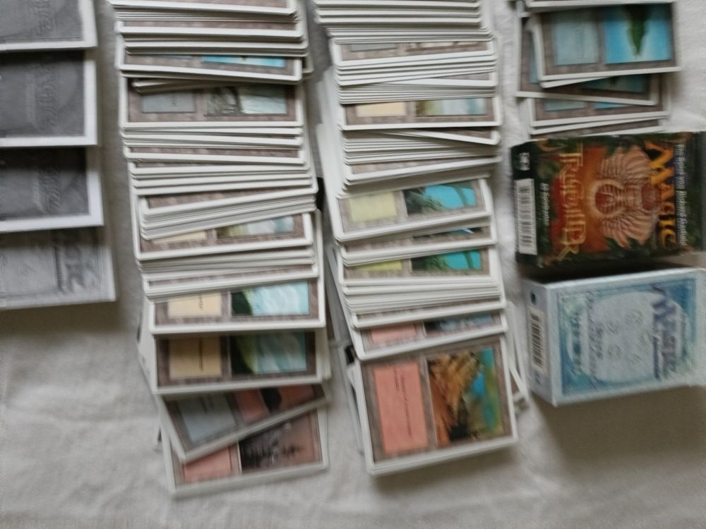 Magic Karten aus den 90er Jahren, Landschaften dt,fr,engl | Kaufen auf Ricardo