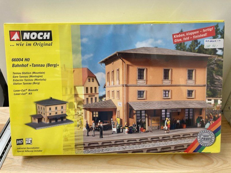 NOCH H0 66004 Bahnhof "Tannau (Berg)" (Neu und originalverpackt) in Brislach für CHF 31.5 – mit ...