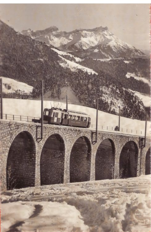 LEYSIN - VD - VIADUC ET BERGBAHN (Neu (gemäss Beschreibung)) in ...
