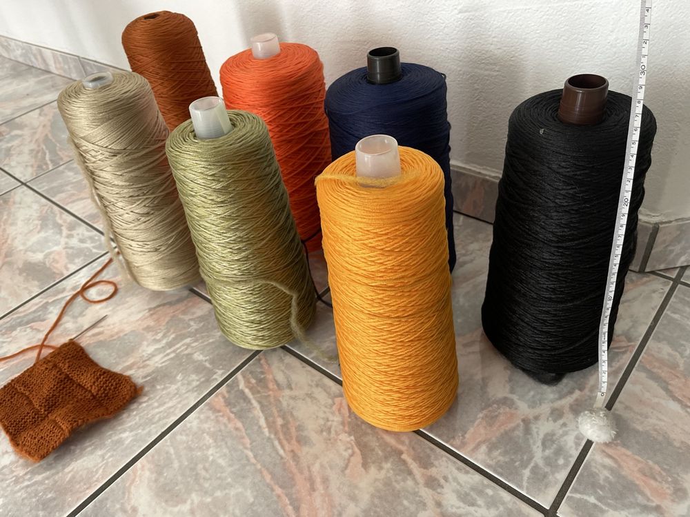 Garn Nylon zum Stricken 1 Garn ist ca15 000m lang (Gebraucht) in ...