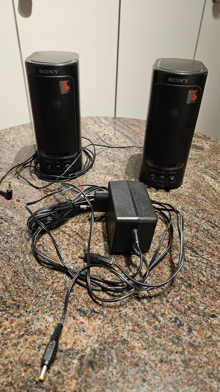 Sony PC Lautsprecher / Boxen - Top Zustand - Schwarz (Gebraucht) in ...