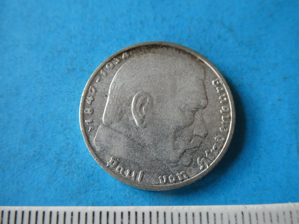 Dt. Reich 1937 F, 2 Reichsmark - Silber | Kaufen auf Ricardo