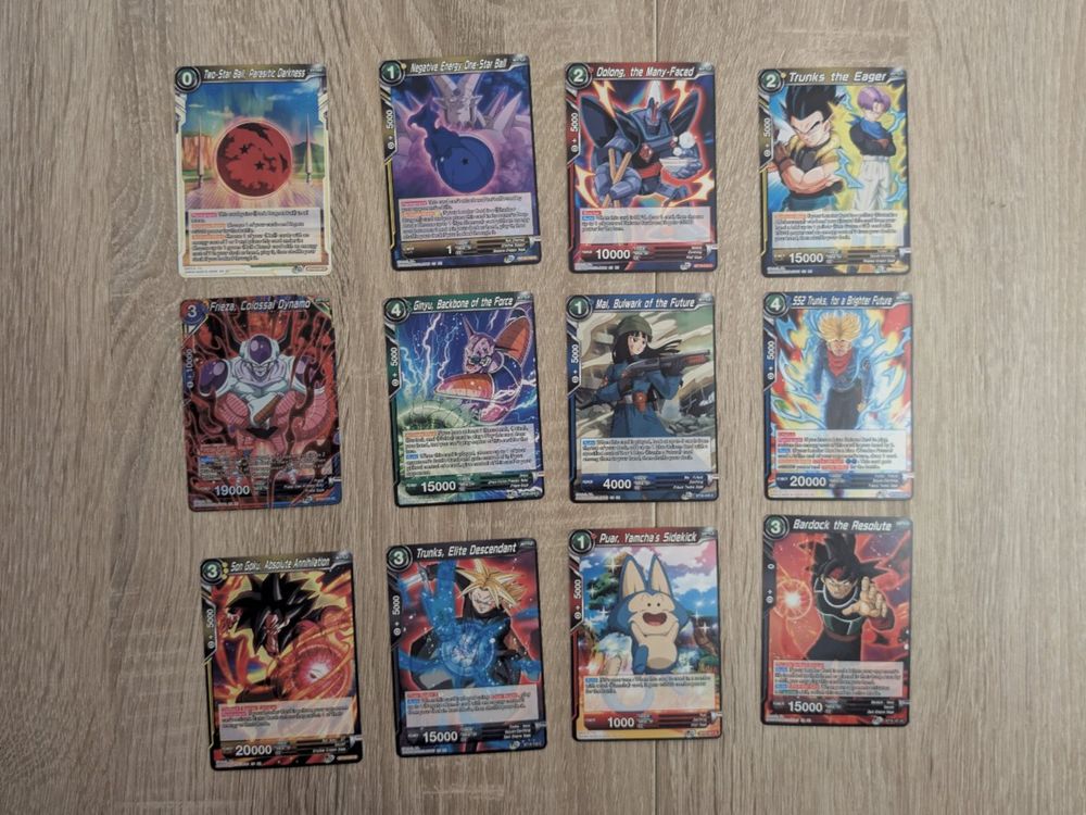 Dragonball TCG - 12 Karten - Rise of the Unison Warrior (Neu (gemäss Beschreibung)) in ...