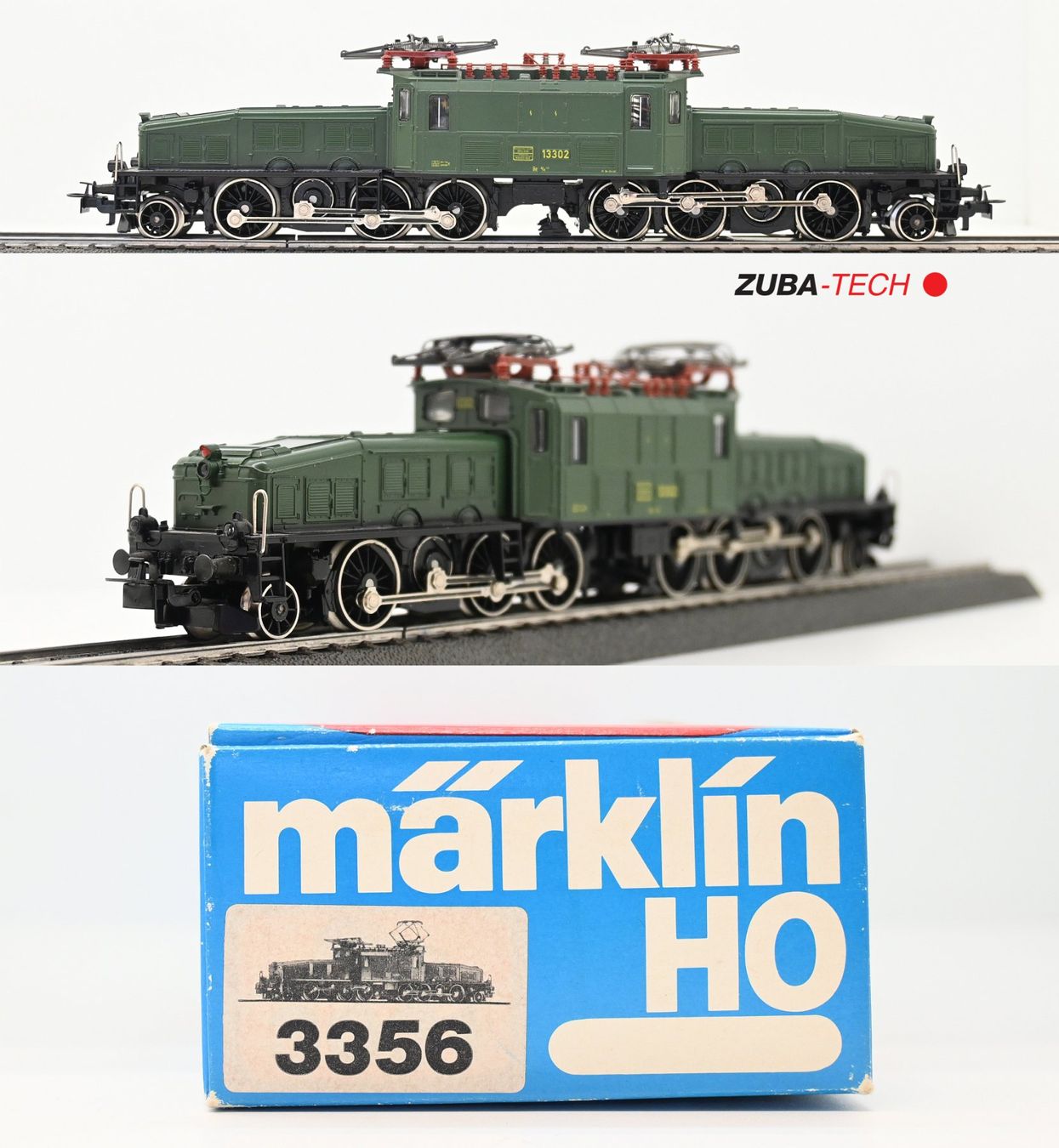 Märklin 3356 E-Lok Be 6/8 III Krokodil SBB H0 WS Digital OVP (Neu ...