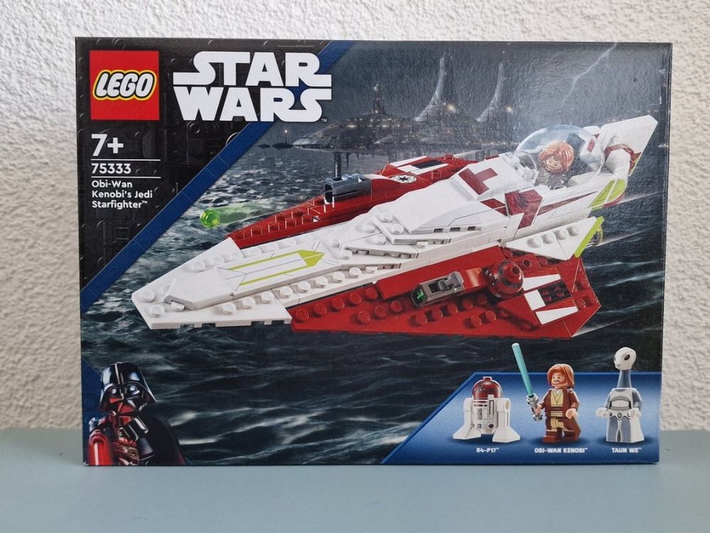 Lego Star Wars 75333 Obi-wan Kenobi Jedi Star fighter (Neu und ...